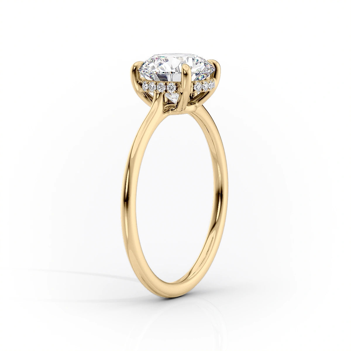 The Maia Set With A 5 Carat Pear Moissanite – Keyzar